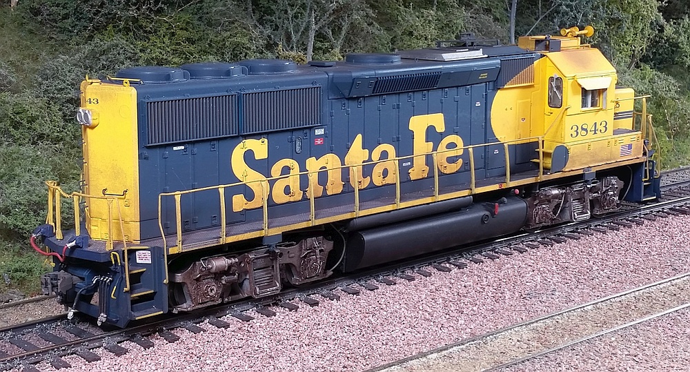 Gregg Fuhriman HO ATSF GP50 3843