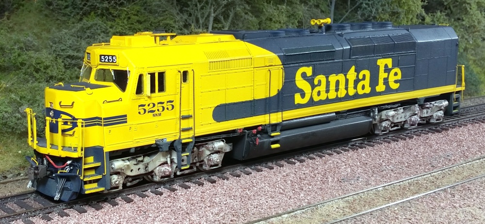Gregg Fuhriman HO ATSF SDF40-2 5255