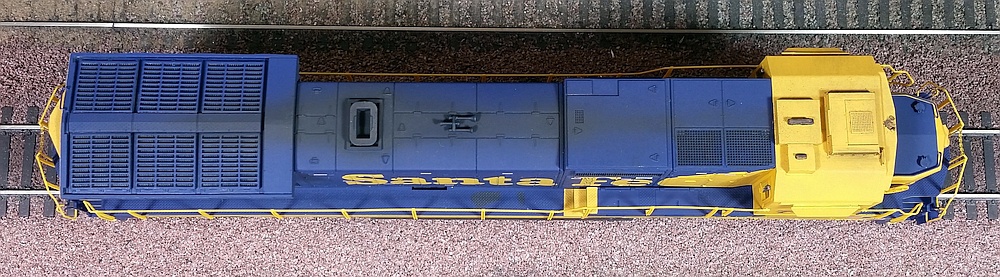 Gregg Fuhriman HO ATSF DASH8-40B 7413